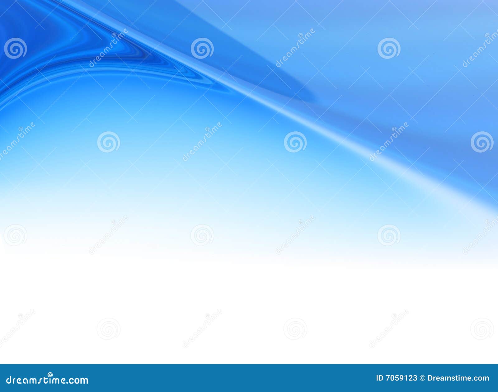 Abstract Blue Flare Header Background Stock Illustration - Illustration ...