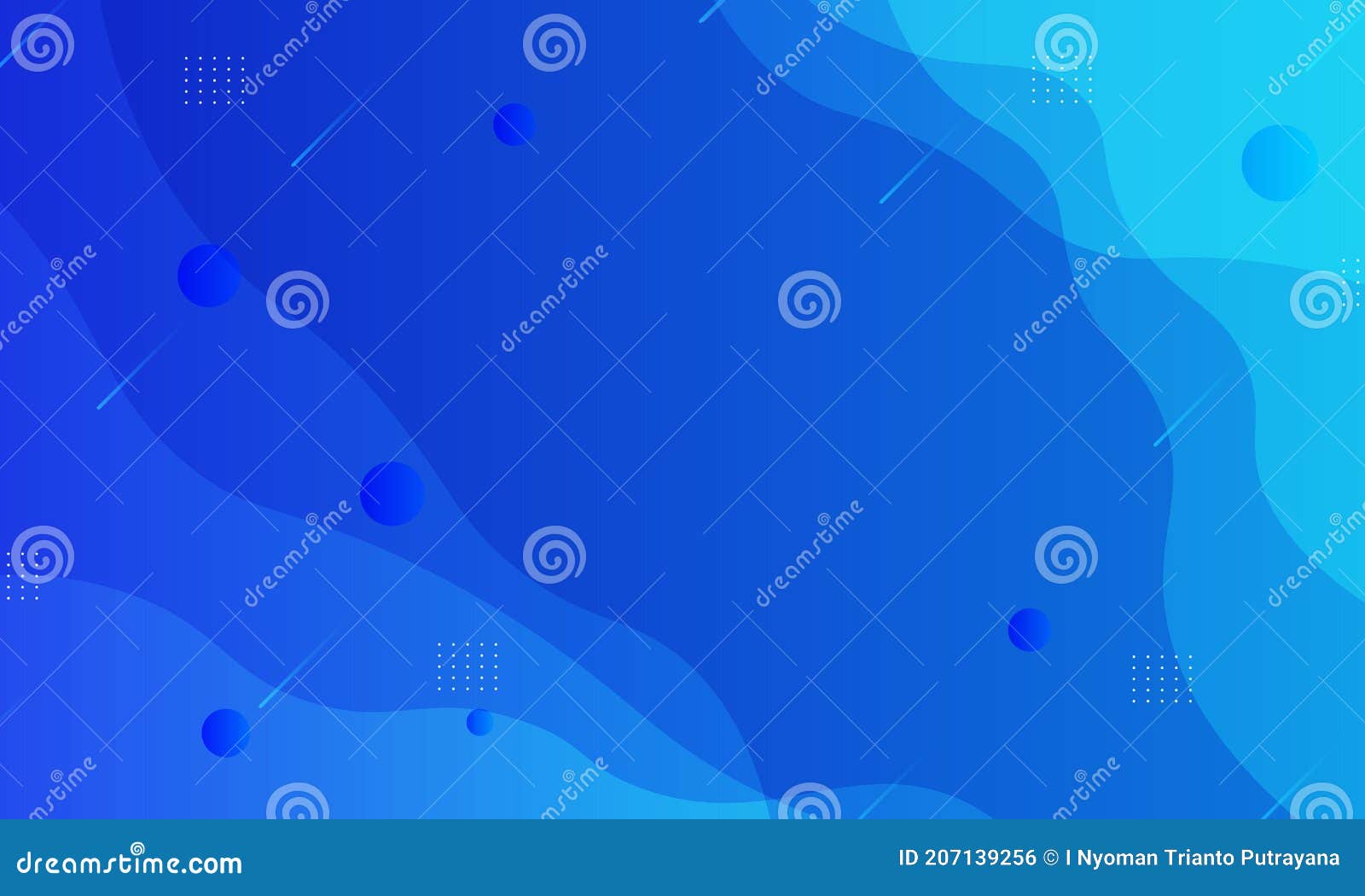 Abstract Blue Fluid Background Stock Vector - Illustration of geometric ...