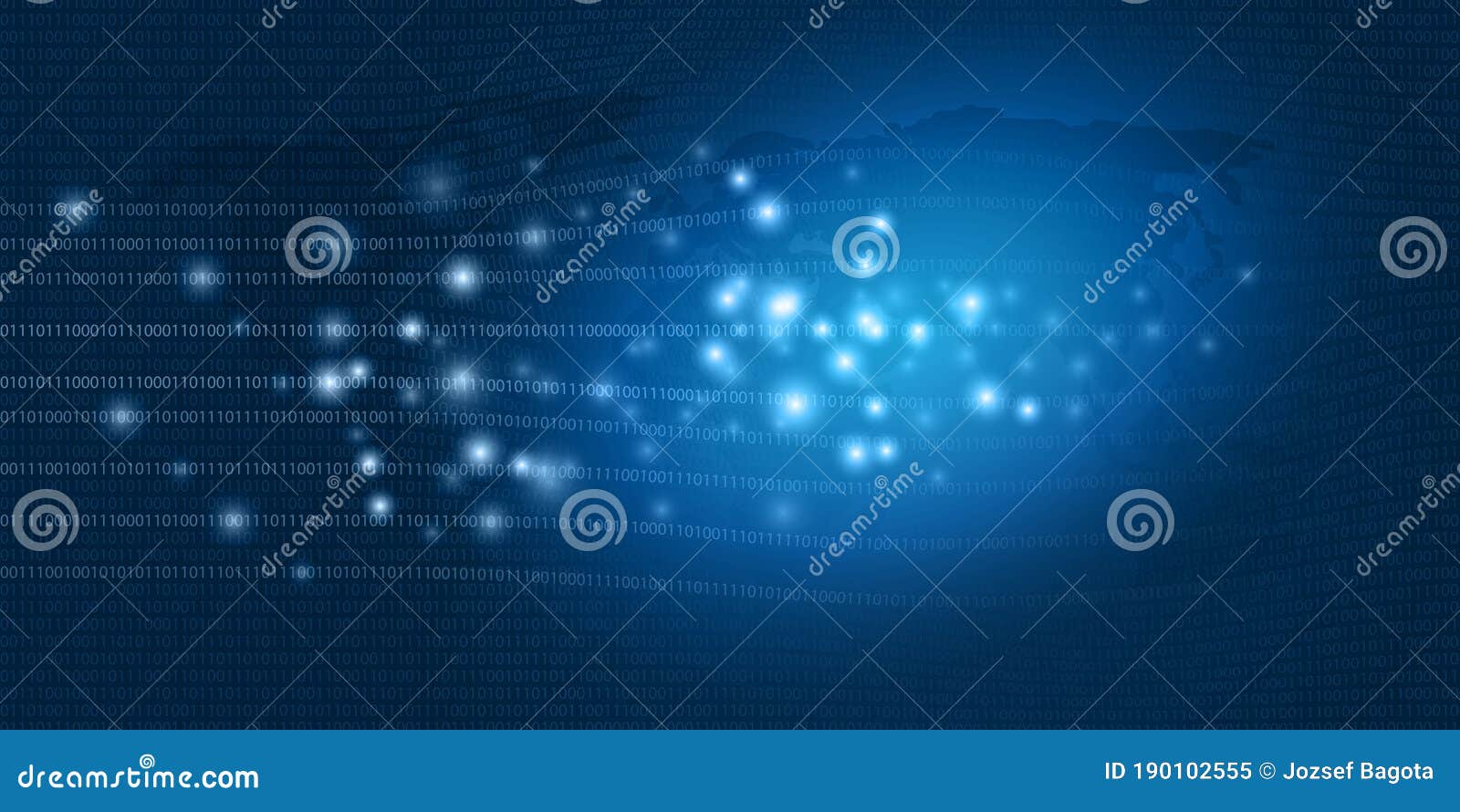 Abstract Blue Futuristic Minimal Style Cloud Computing, Networks ...
