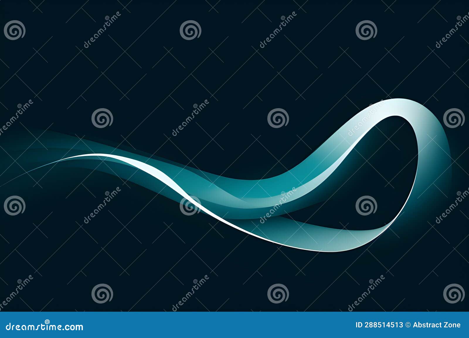 Abstract Blue Geometric Background. Dynamic Shapes Composition. Vector ...