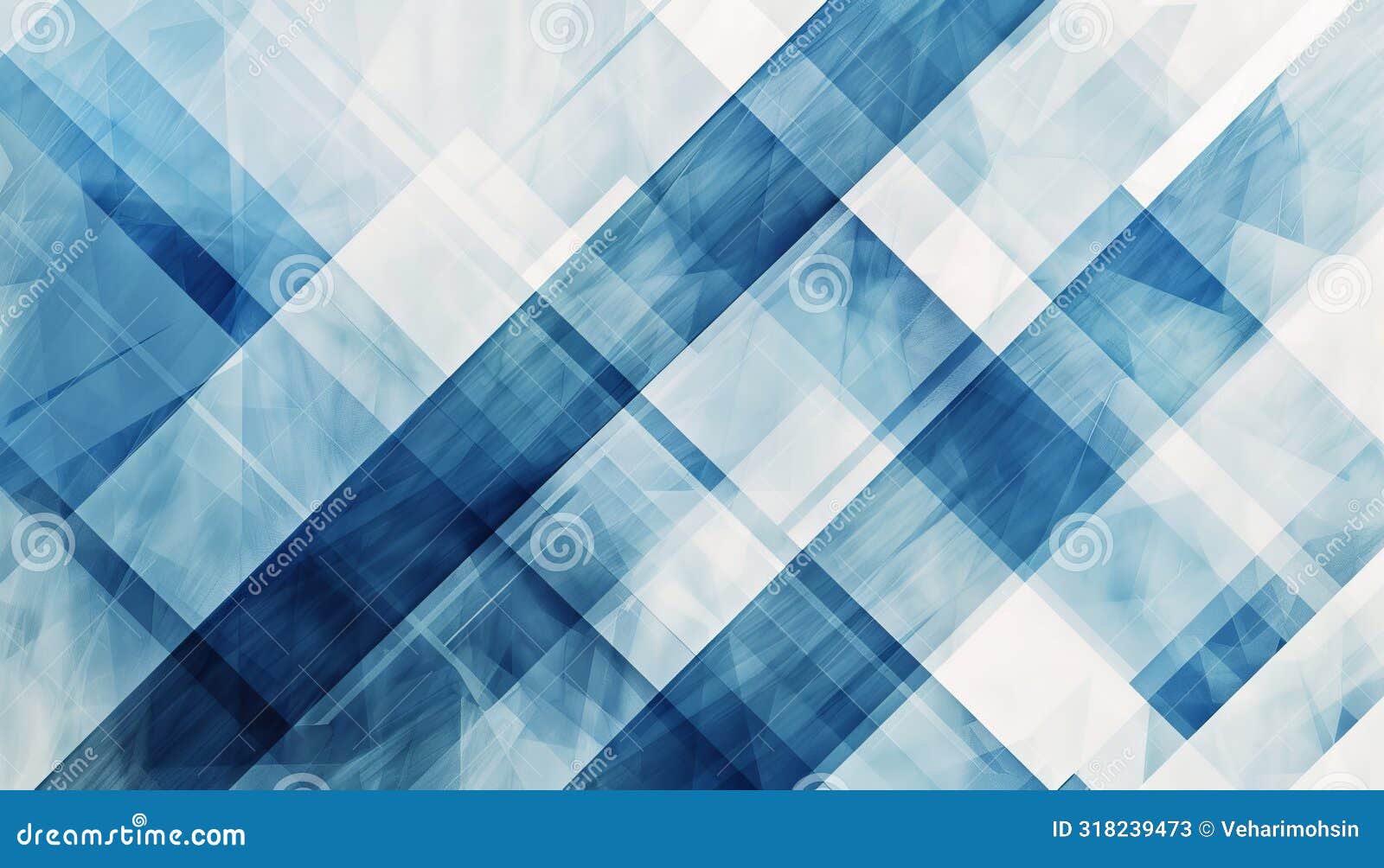 Abstract Blue Geometric Diagonal Overlay Layer Background Stock ...