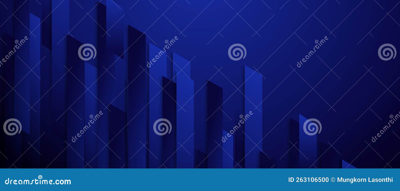 Abstract Blue Geometric Lines Repeat with Futuristic Technology Digital ...