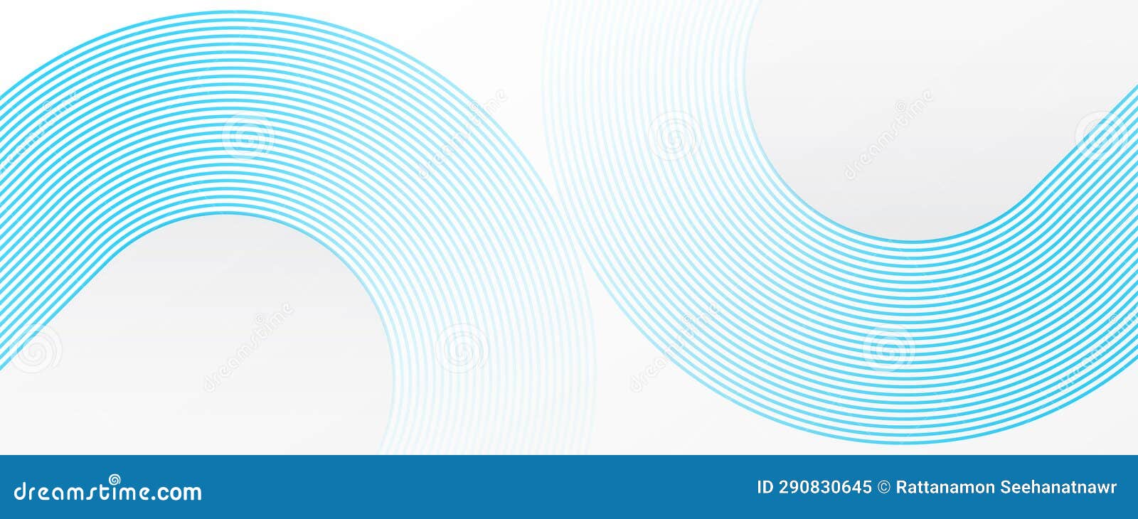 Abstract Blue Geometric Lines on White Background. Modern Blue Gradient ...