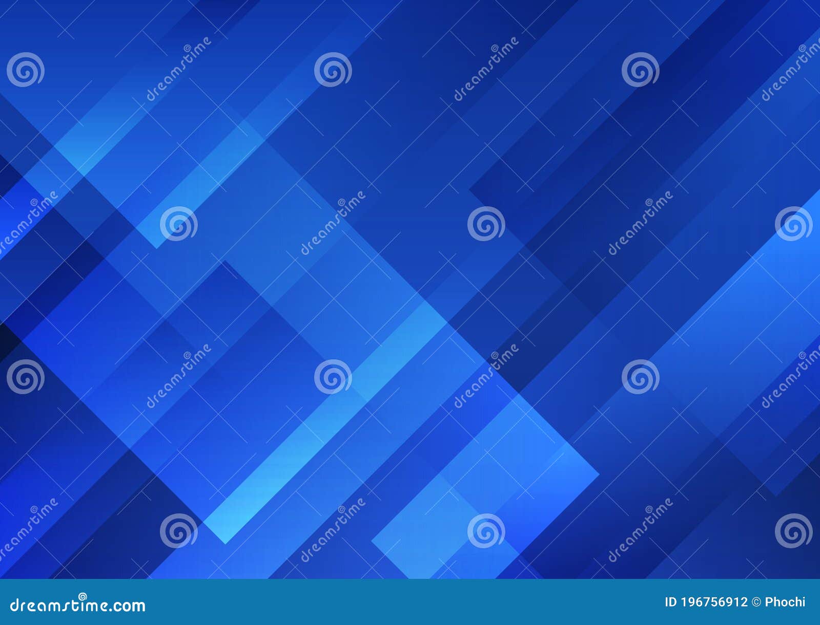 Abstract Blue Geometric Shape Overlay Layer Background Technology Style ...