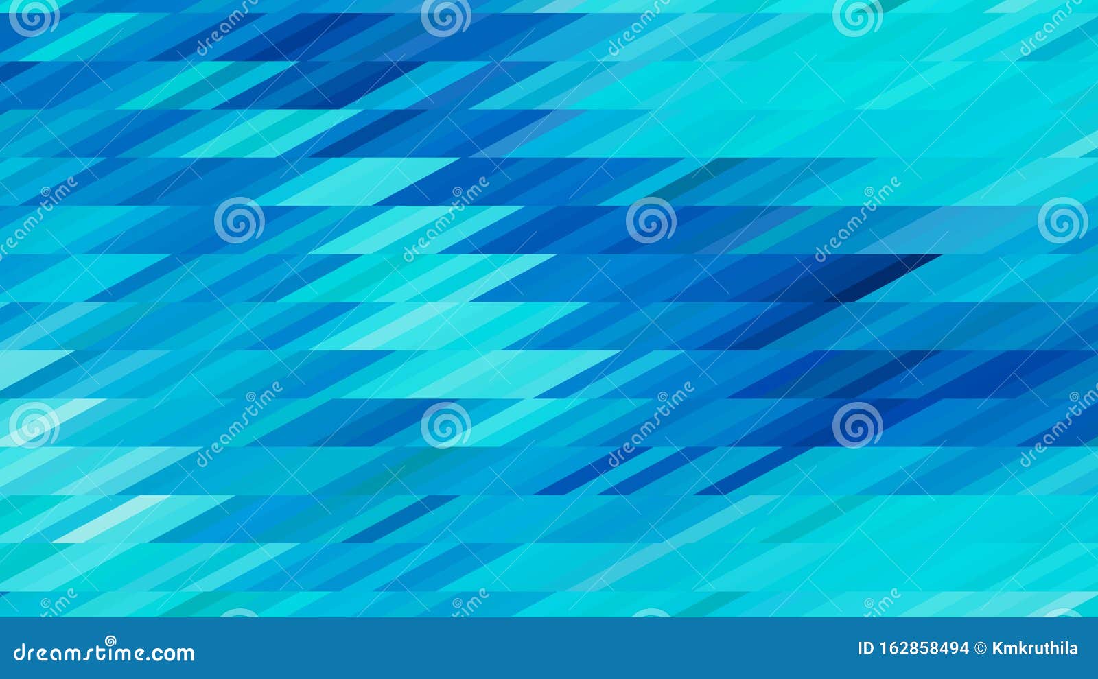 Abstract Blue Geometric Shapes Background Stock Vector - Illustration ...