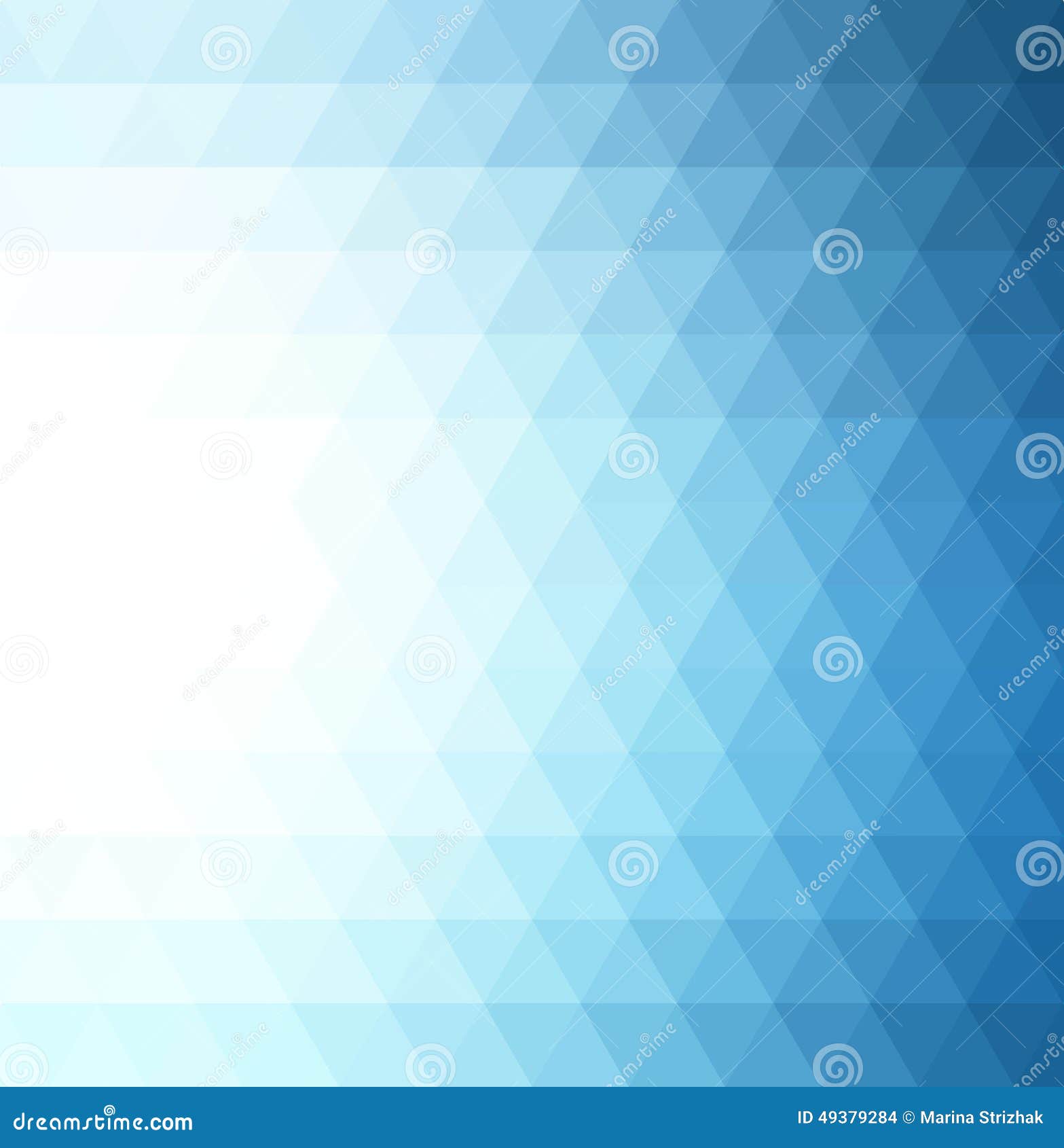 Blue Geometric Background