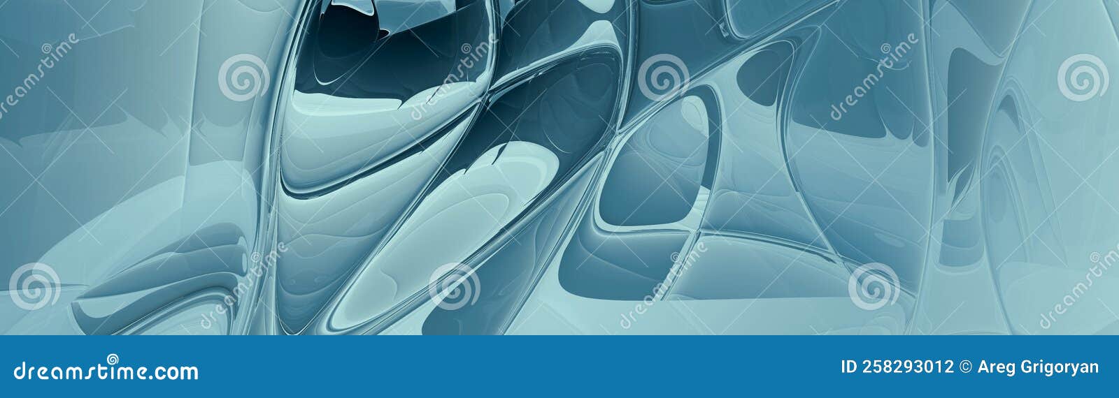 Abstract Blue Glass Background Stock Illustration - Illustration of ...