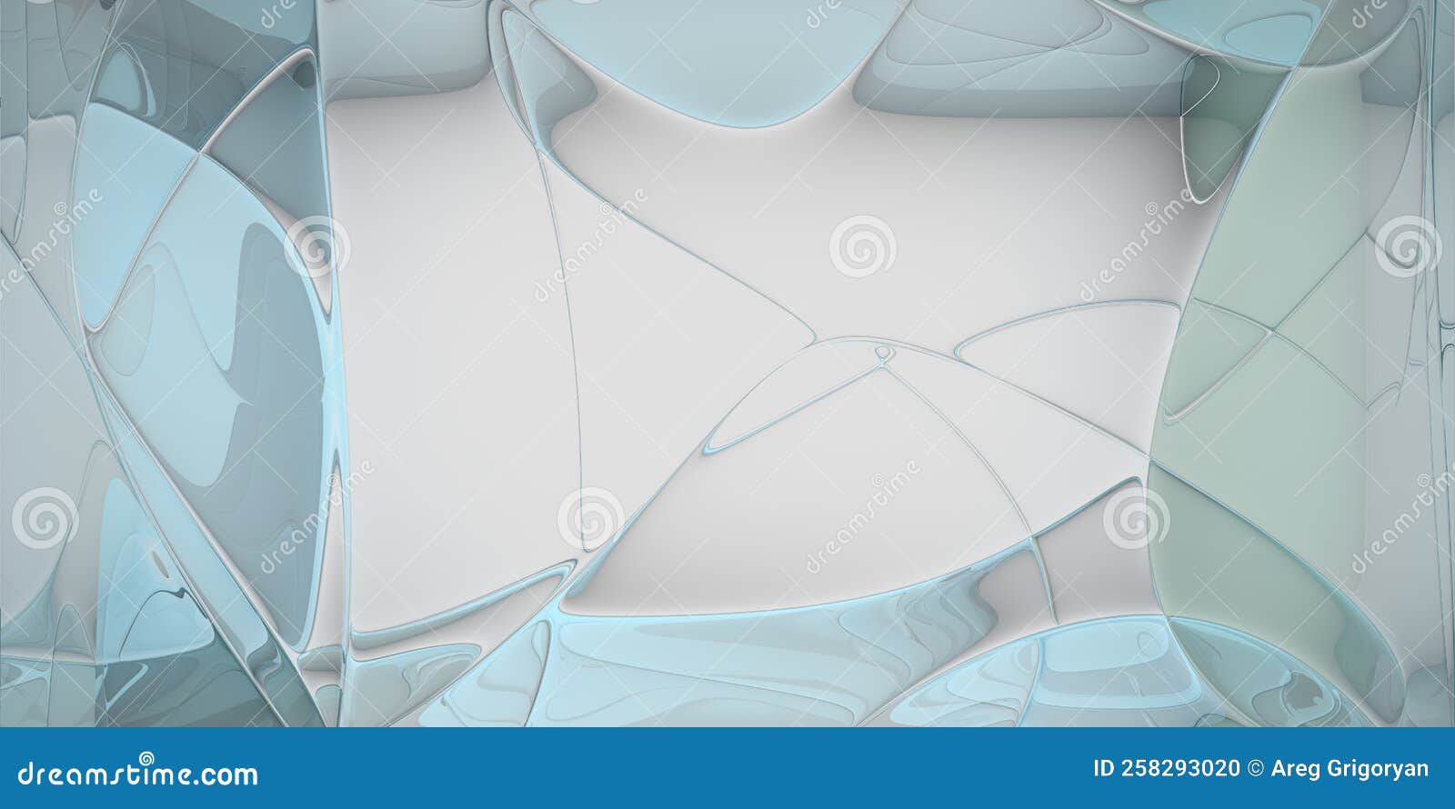 Abstract Blue Glass Background Stock Illustration - Illustration of ...
