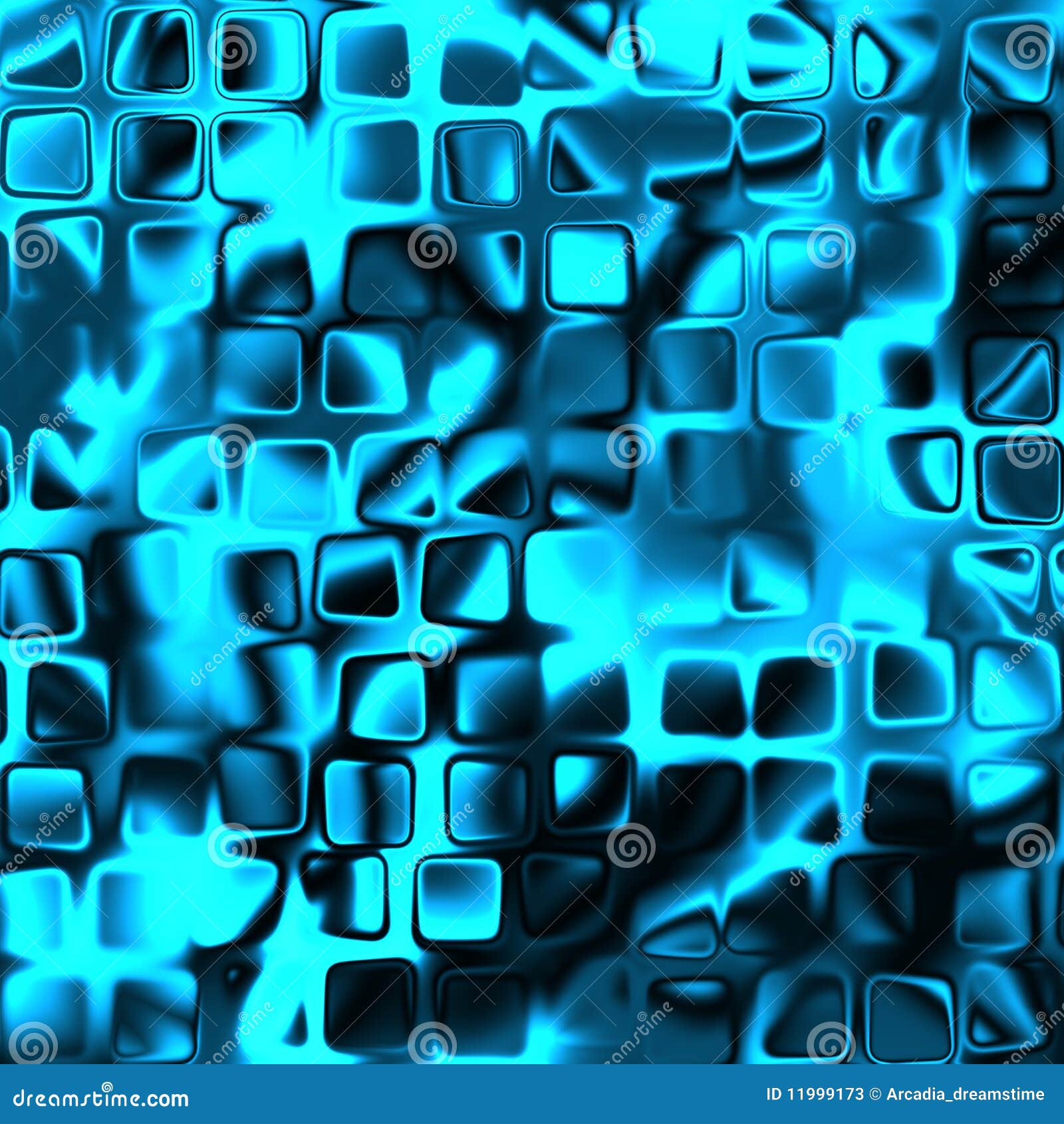 Abstract Blue Glow BackGround Stock Illustration - Illustration of ...