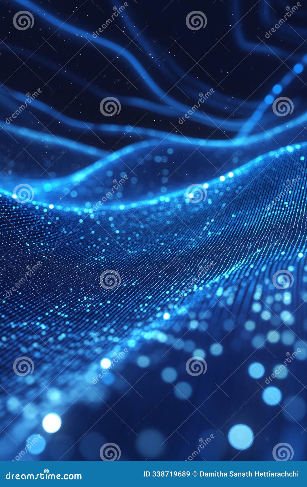 Blue Abstract Glowing Background Stock Image - Image of soft, effect ...