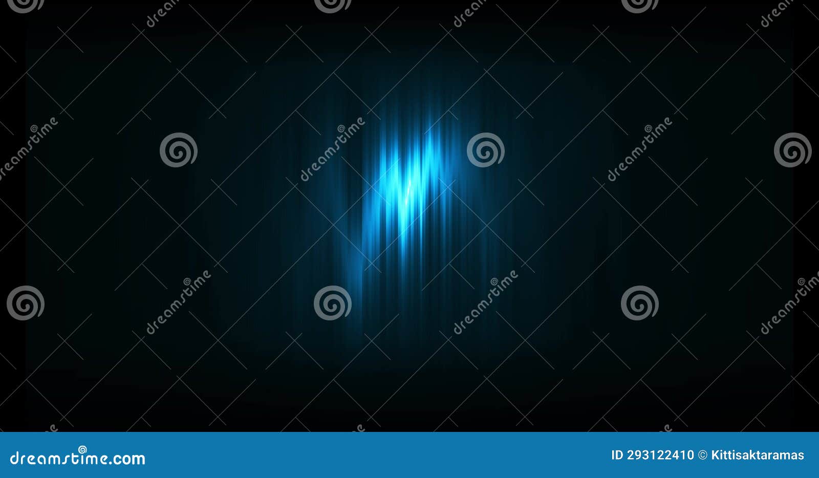 Abstract Blue Glowing Light Background Video Footage Stock Footage ...