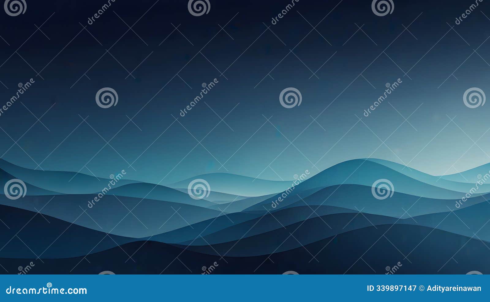 Abstract Blue Gradient Background with Smooth Transitions and ...