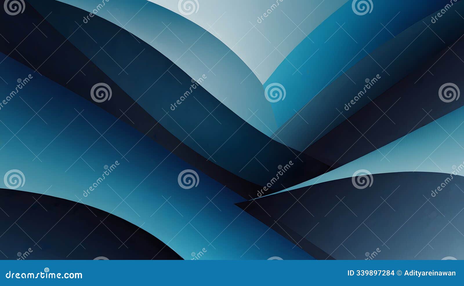 Abstract Blue Gradient Background with Smooth Transitions and ...
