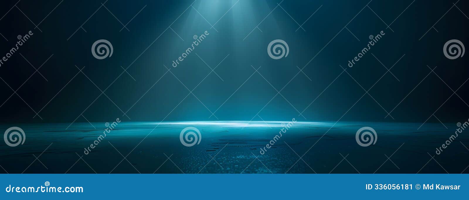 Abstract Blue Gradient Spotlight Background Stock Illustration ...