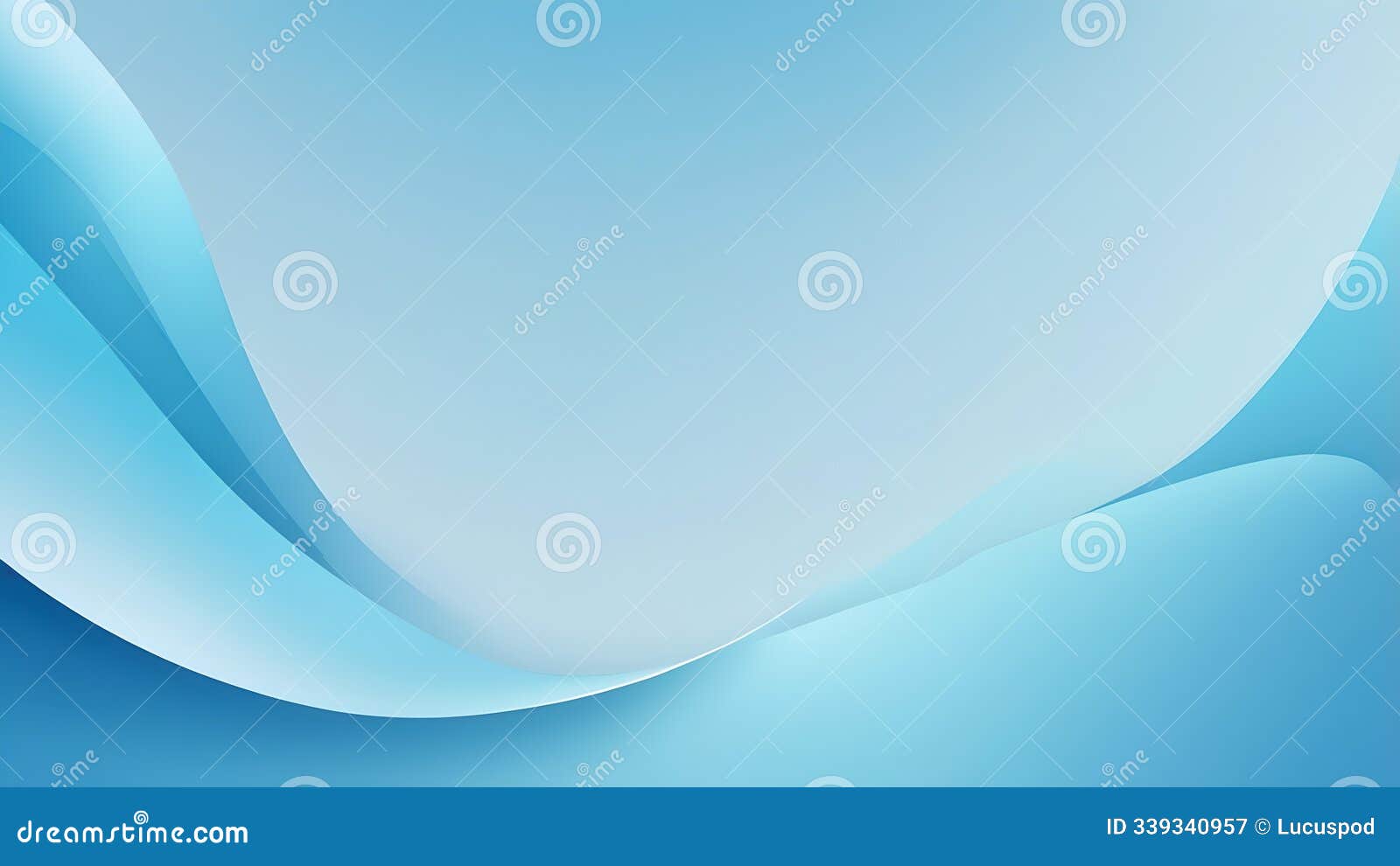Abstract Blue Gradient Banner Background Design Stock Illustration ...