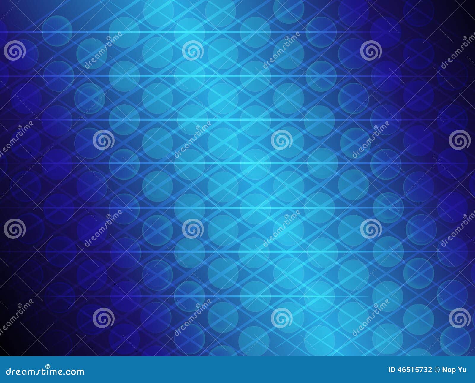 Abstract Blue Gradient Circle and Line Glowing Background Stock Vector ...