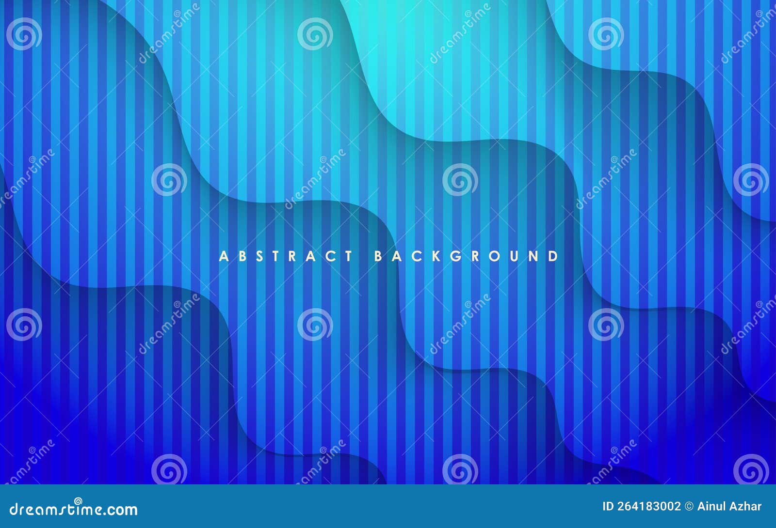 Abstract Blue Gradient Dynamic Wavy Shadow Texture Line Background ...
