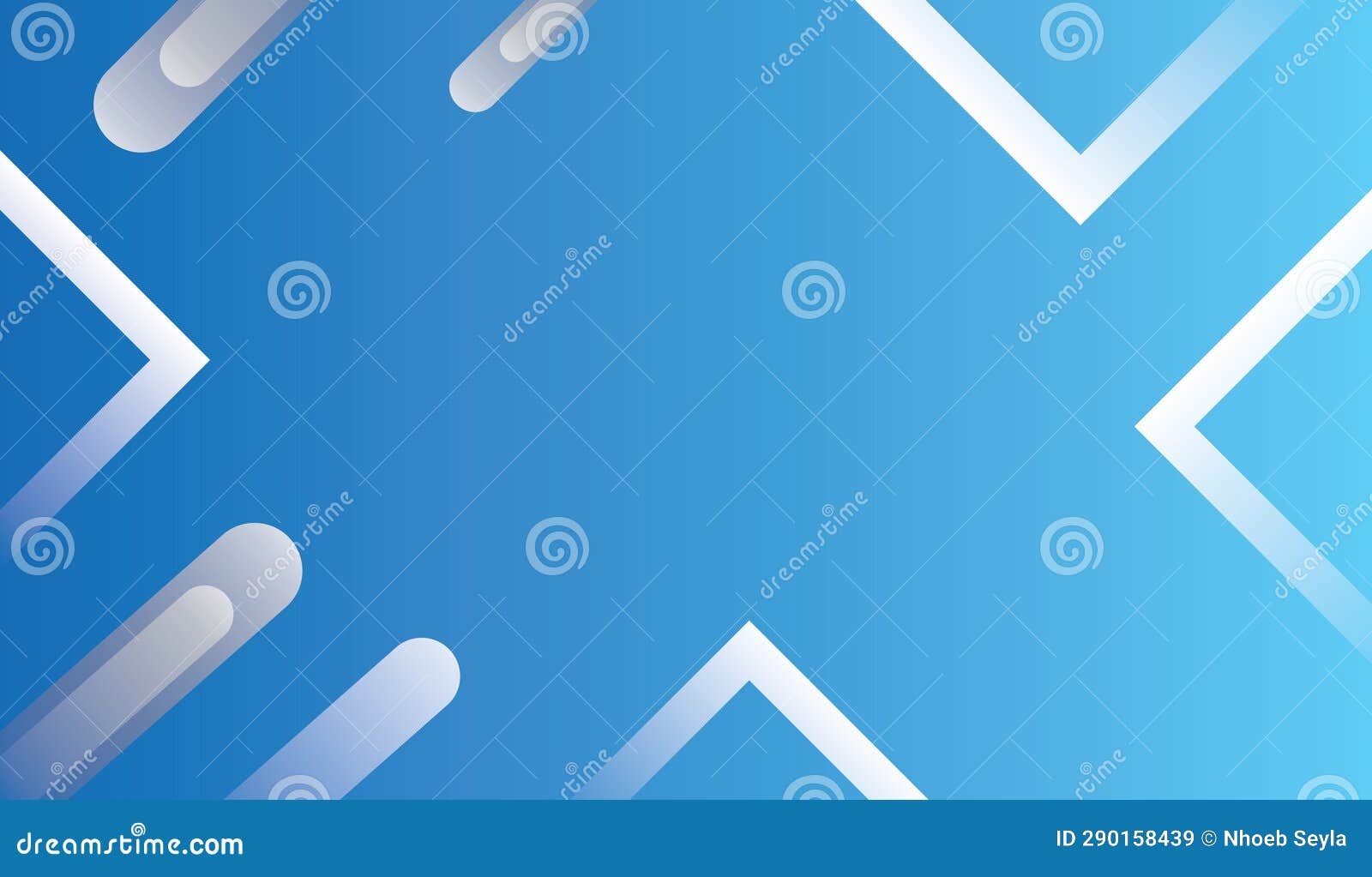 Abstract Blue and Gradient with Geometric Shapes Background for Design ...