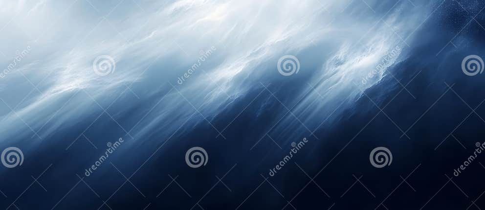 Abstract Blue Gradient with Light Rays Stock Illustration ...