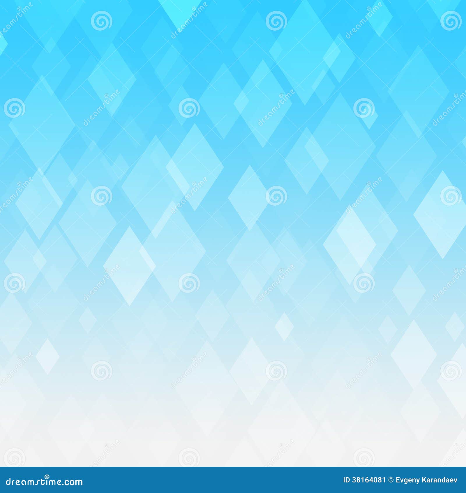 Abstract Blue Gradient Rhombus Background Stock Illustration ...