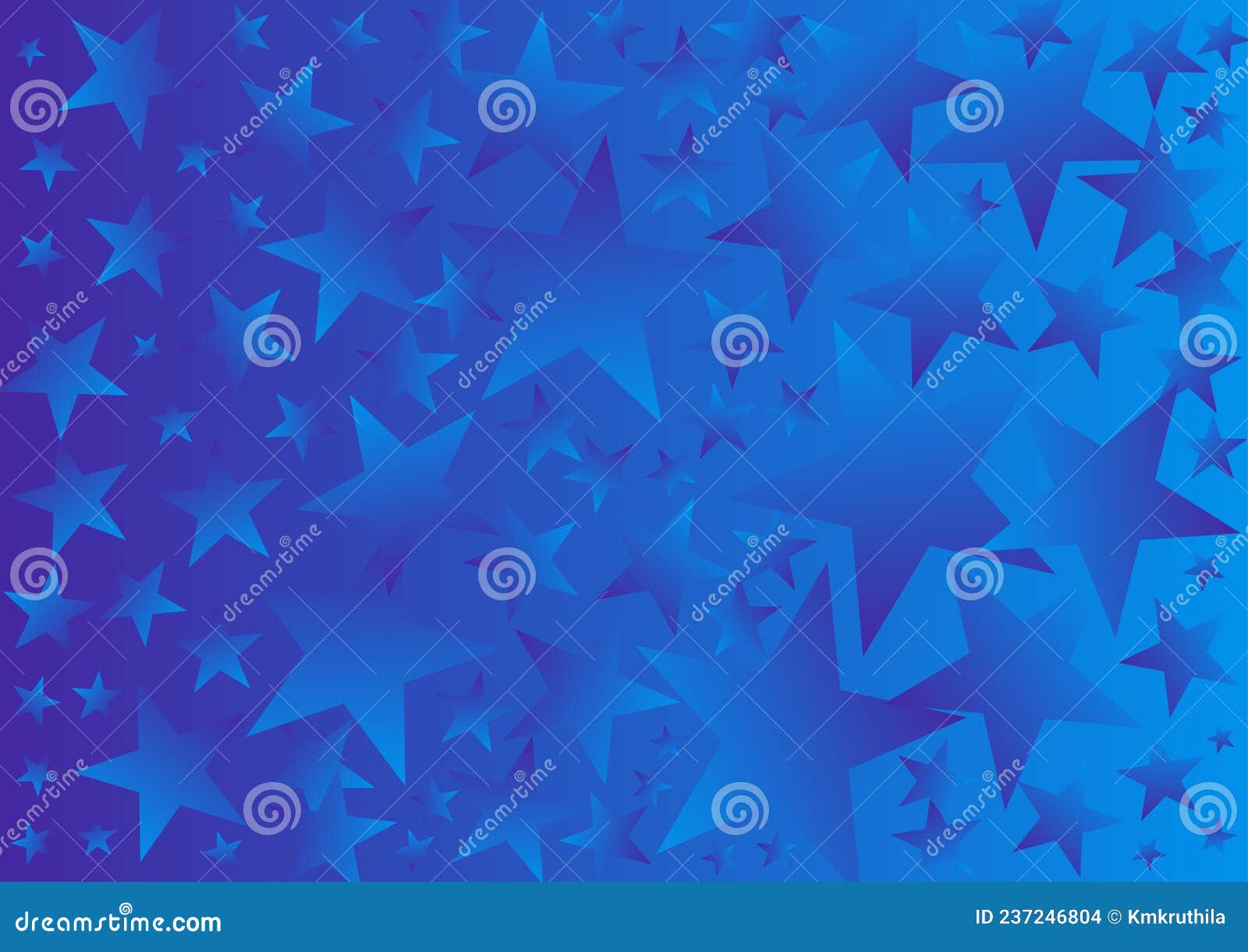 Abstract Blue Gradient Star Background Vector Beautiful Elegant ...