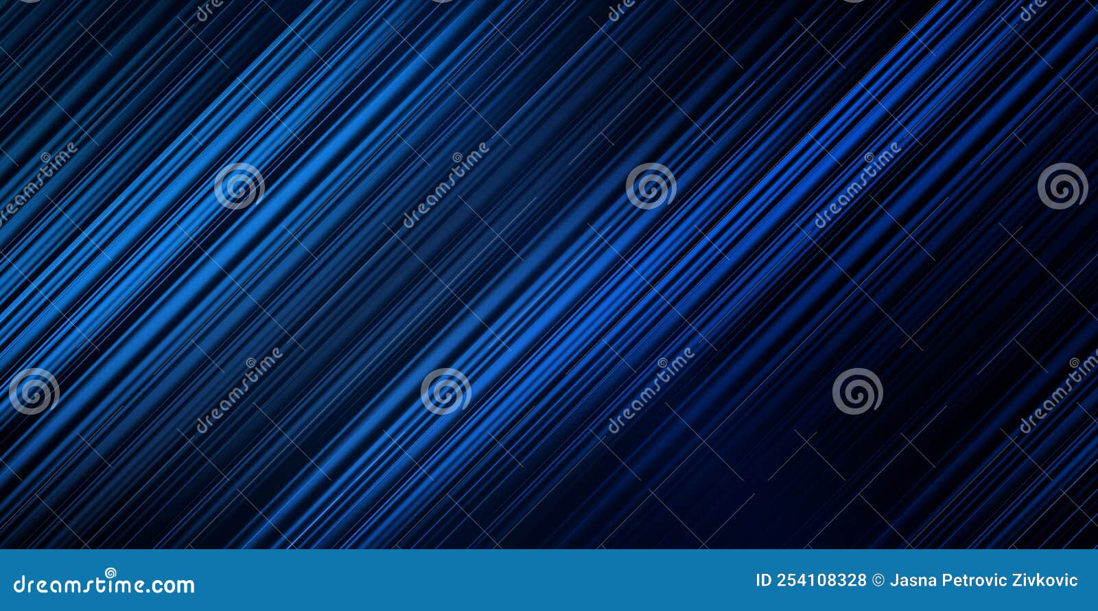 Abstract Blue Gradient Stripes Background Stock Illustration ...