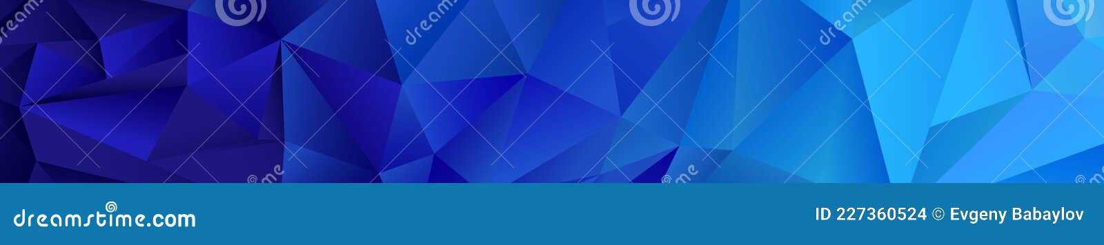 Abstract Blue Gradient Triangles of Different Sizes - Vector Stock ...