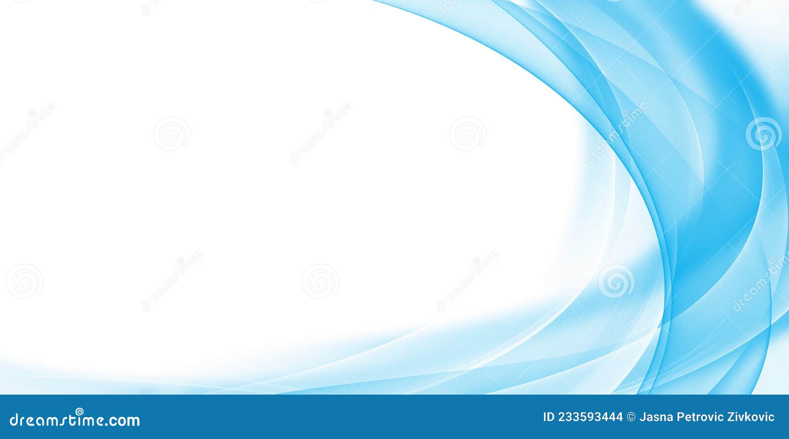 Abstract Blue Gradient Wave Background Stock Illustration ...