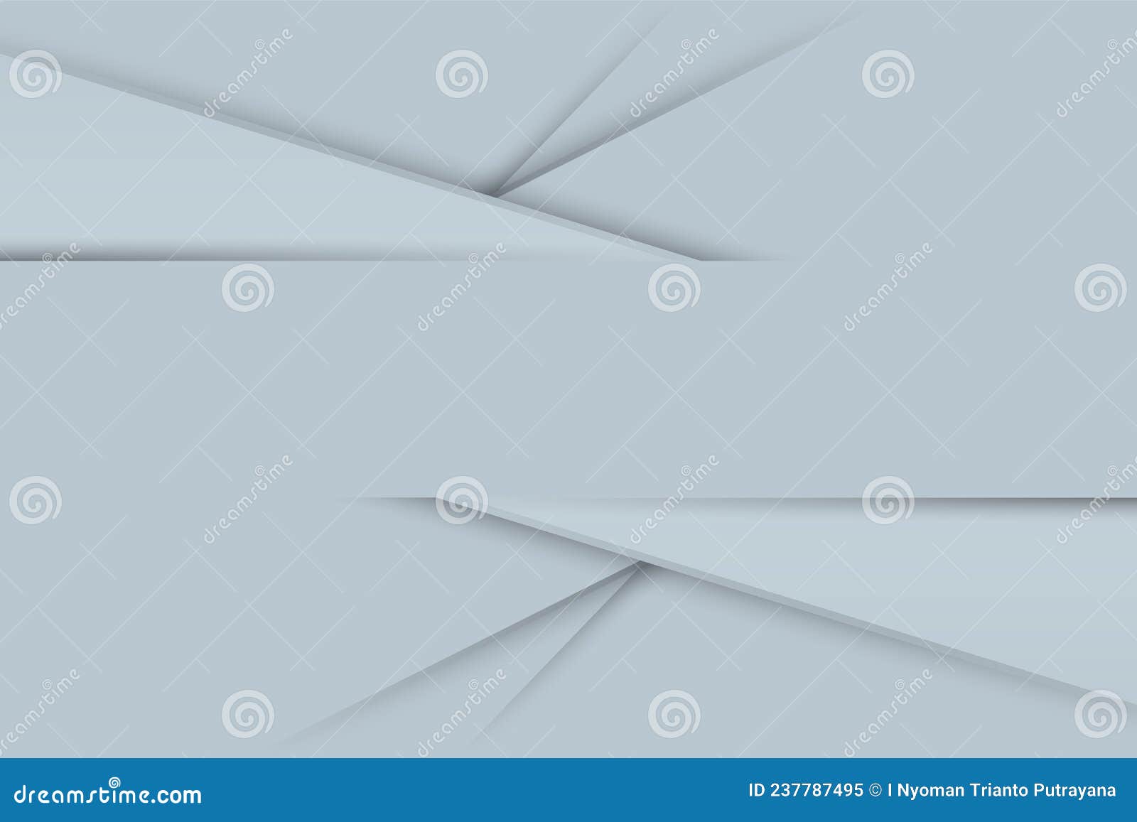 Abstract Blue Gray Paper Style Background Stock Vector - Illustration ...