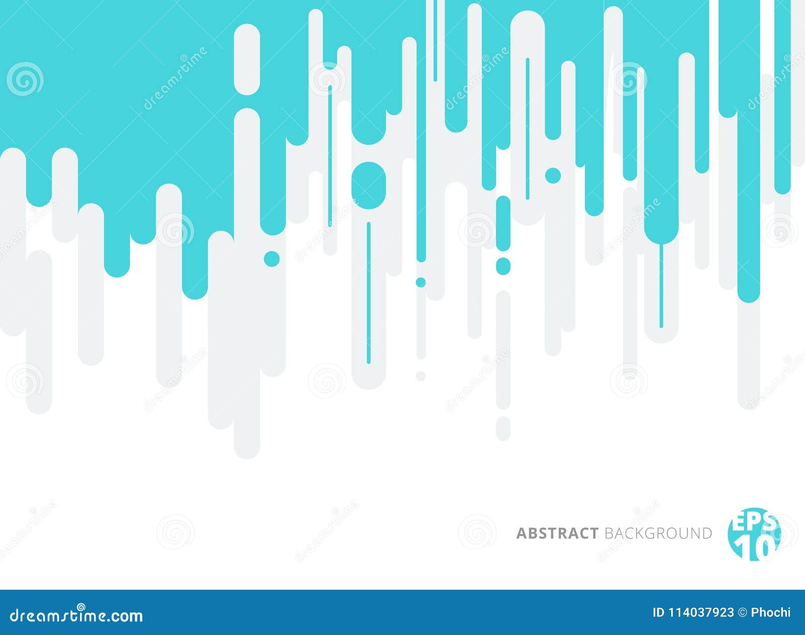 Abstract Blue and Gray Rounded Lines Vertical Halftone Transition ...