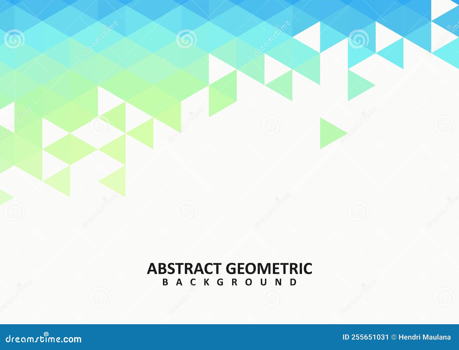 Abstract Blue and Green Geometric Background Texture Stock Vector ...