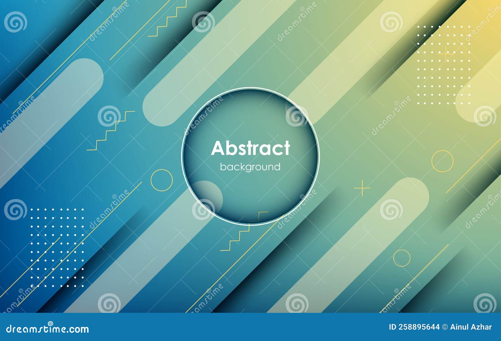 Abstract Blue Green Gradient Soft Shadow Fluid Liquid Geometric Shape ...