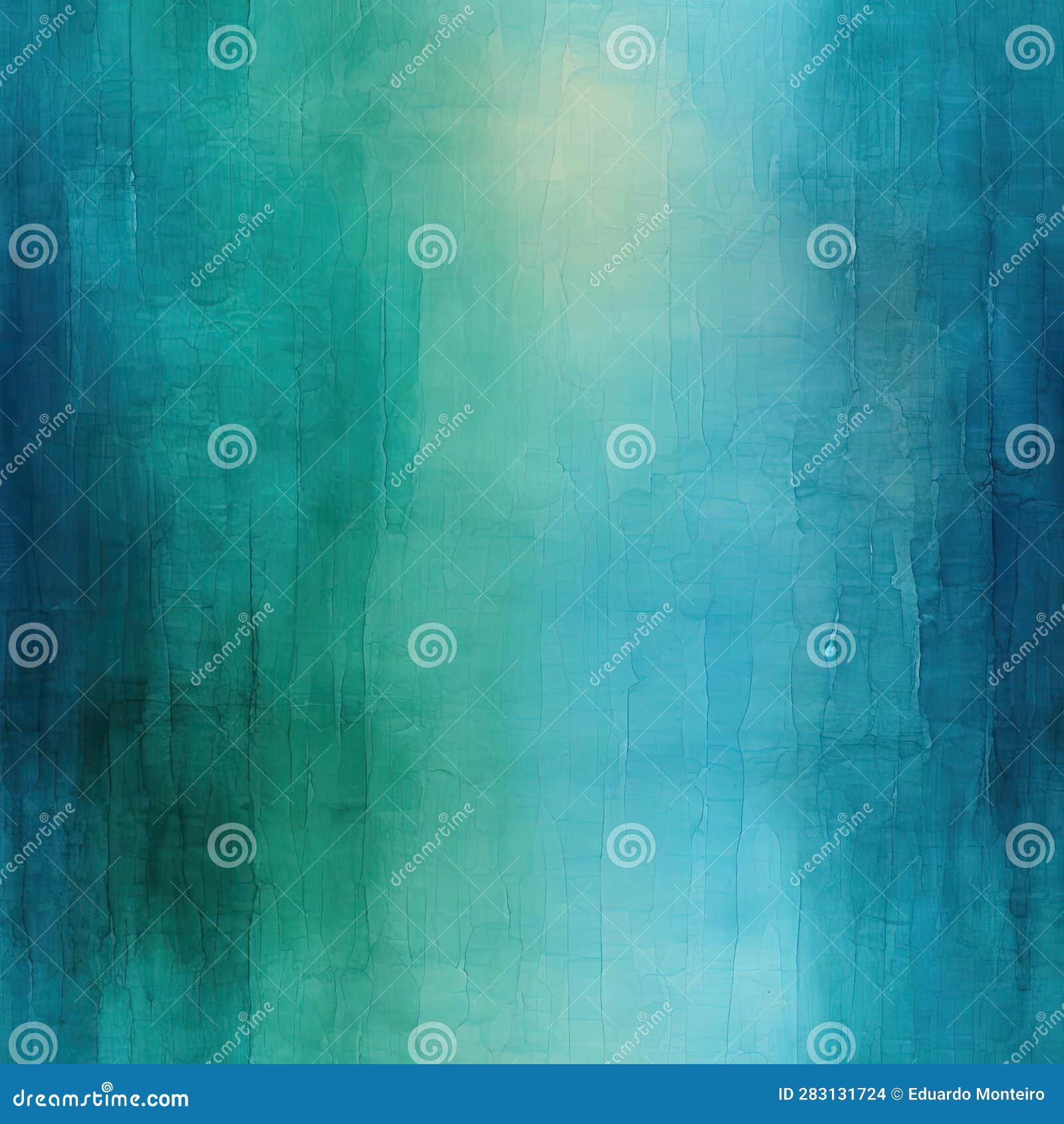 Abstract Blue and Green Painting with Layered Textures (tiled Stock ...