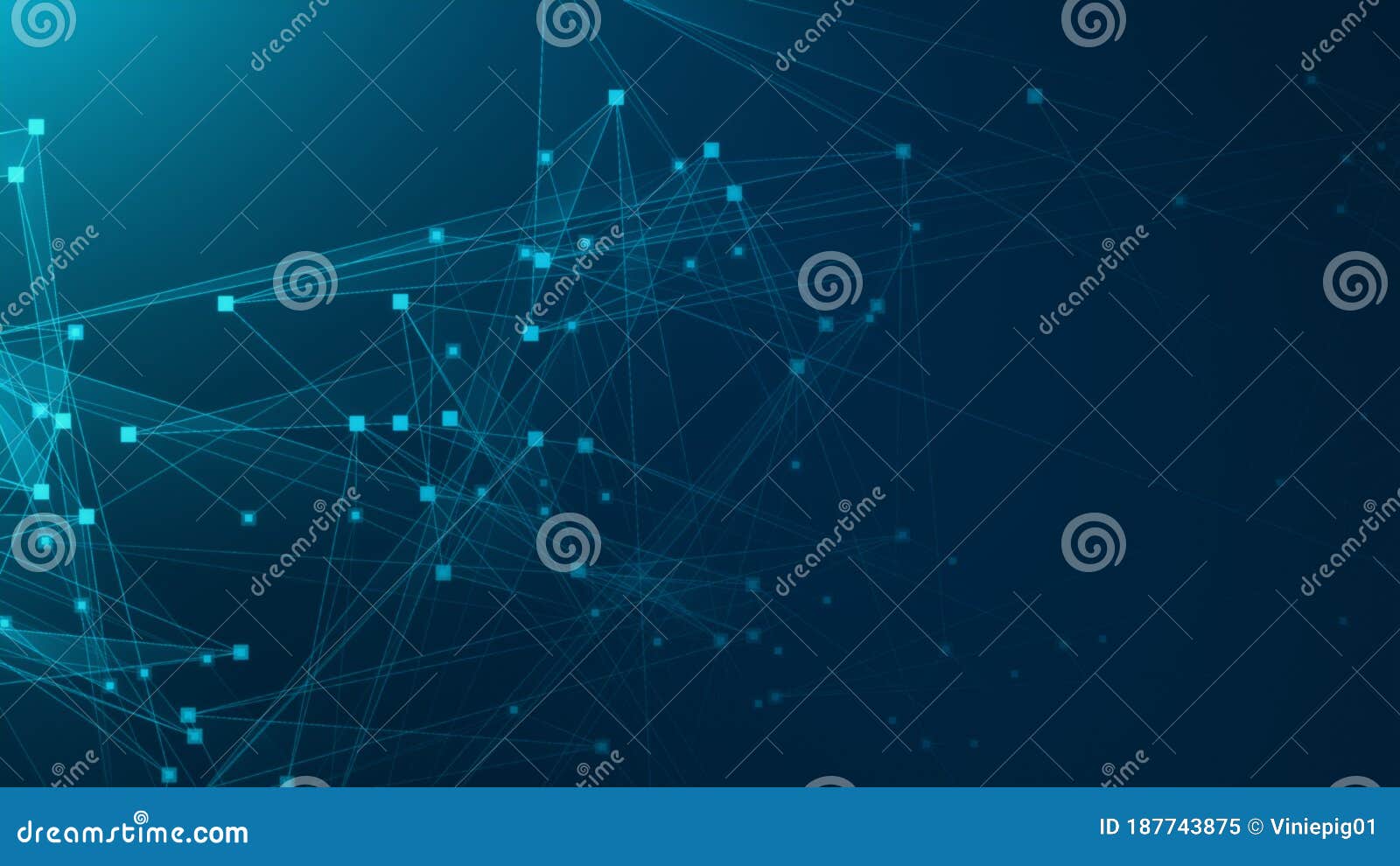 Abstract Blue Green Polygon Tech Network with Connect Technology ...