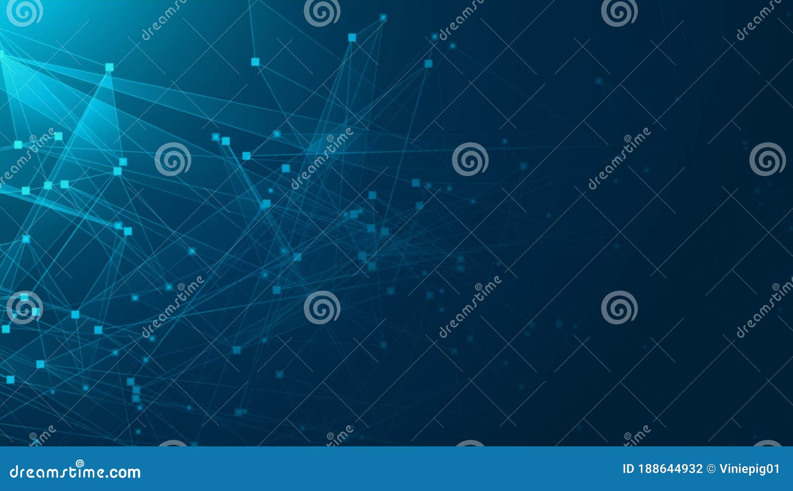 Abstract Blue Green Polygon Tech Network with Connect Technology ...