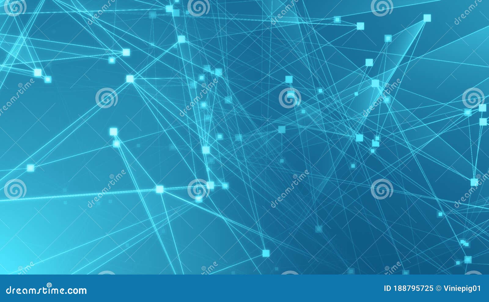 Abstract Blue Green Polygon Tech Network with Connect Technology ...
