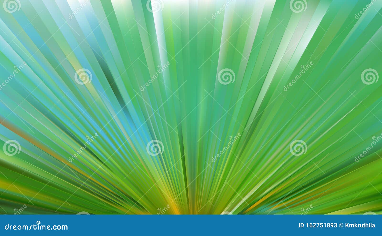 Abstract Blue and Green Rays Background Stock Vector - Illustration of ...