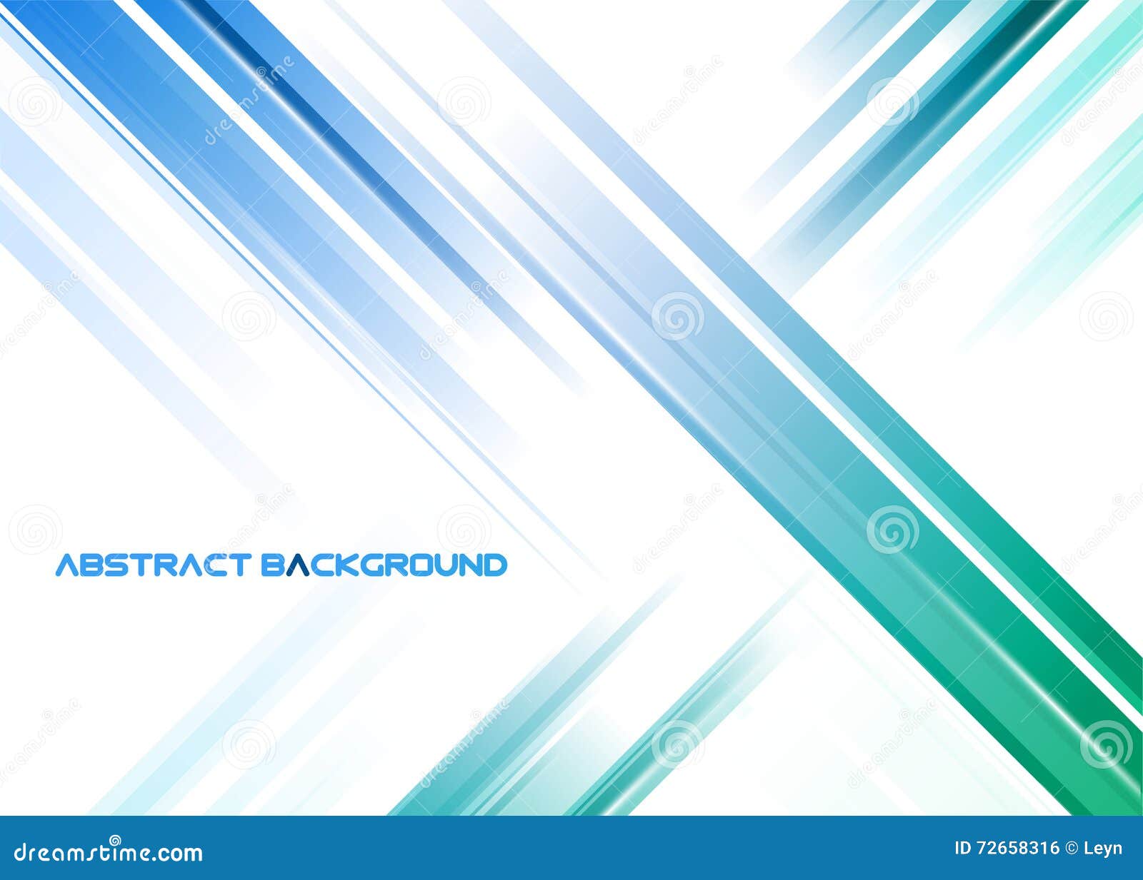 Abstract Blue and Green Rays on White Background Stock Vector ...