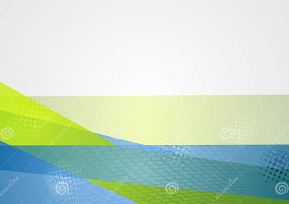 Abstract Blue Green Tech Background Stock Vector - Illustration of ...