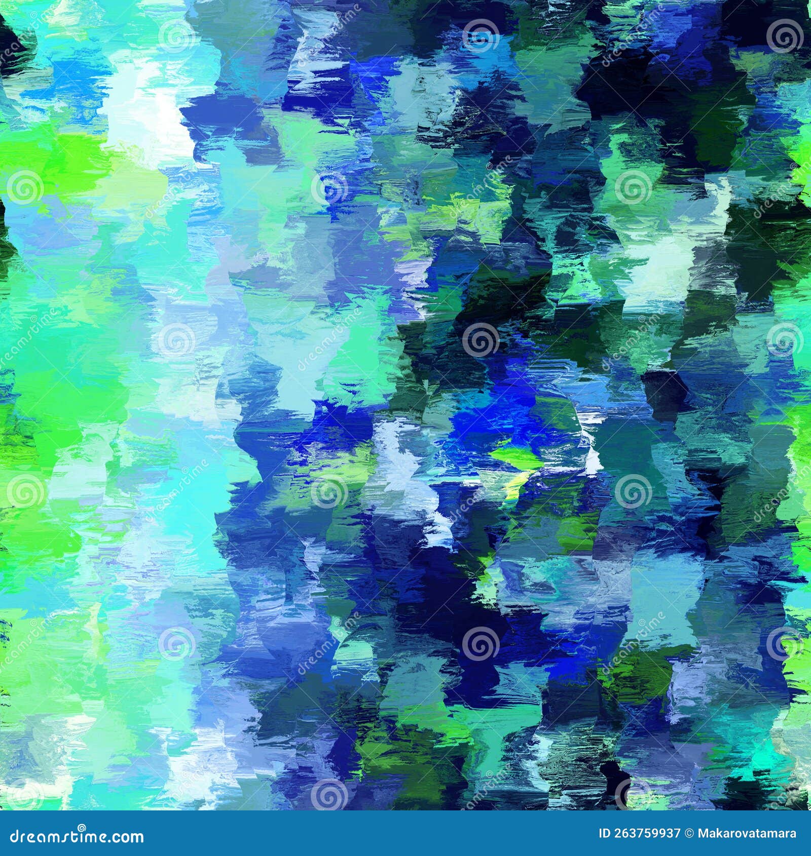 Abstract Blue, Green and White Gradient Background. Distorted Texture ...