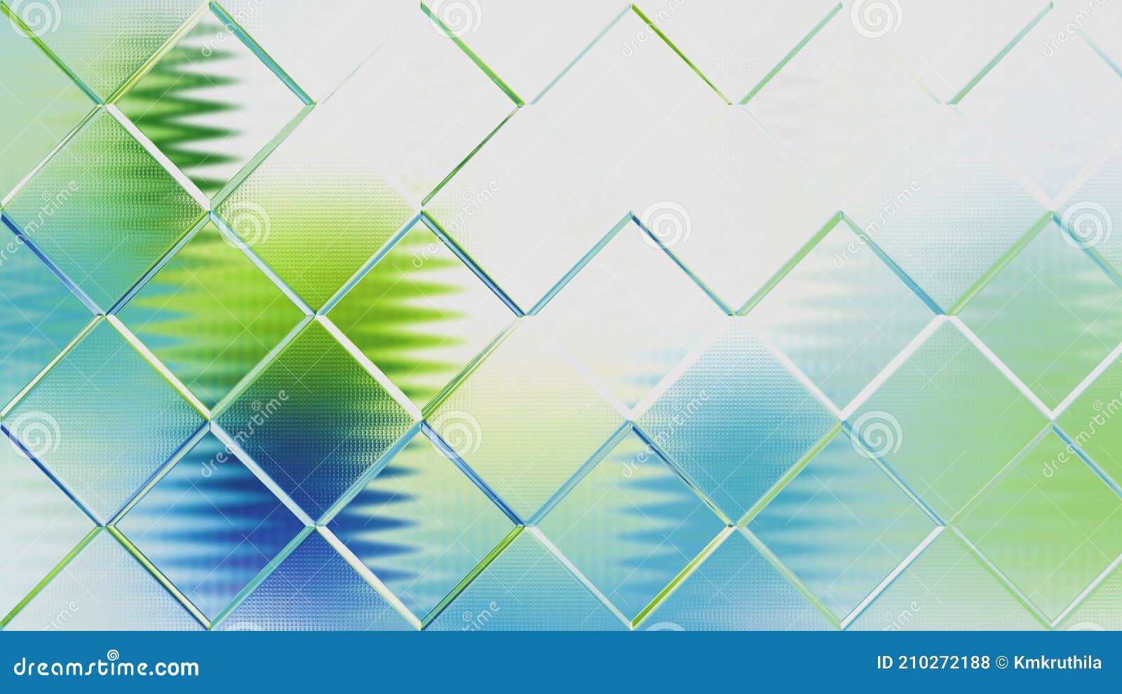 Abstract Blue Green and White Square Background Image Stock ...