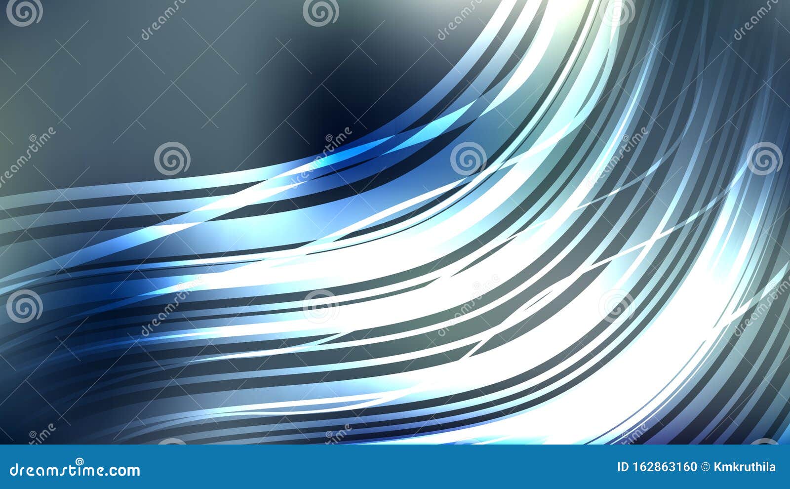 Abstract Blue and Grey Graphic Background Stock Vector - Illustration ...