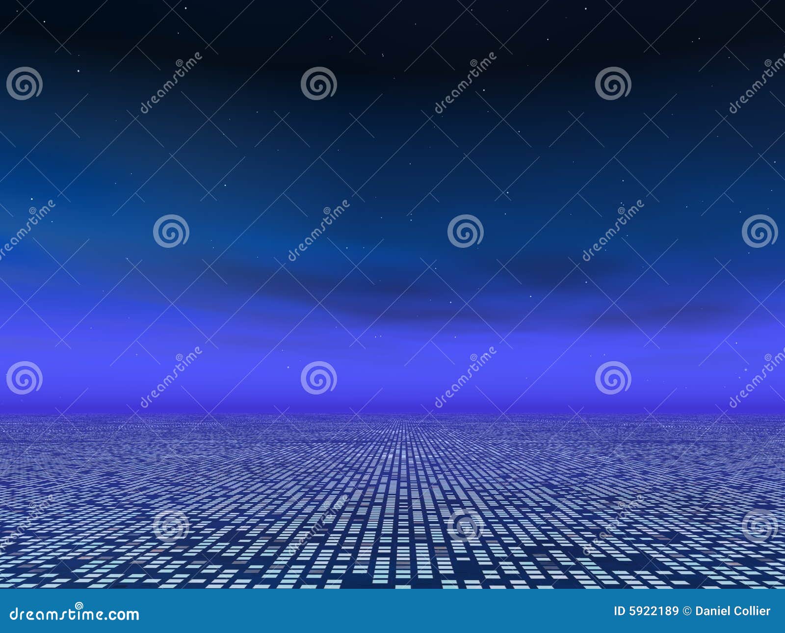 Abstract Blue Grid Background Stock Illustration - Illustration of ...