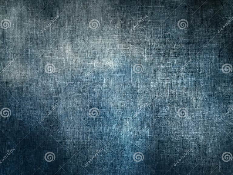 Abstract Blue Grid Canvas Texture - a Dark Background with Subtle Light ...