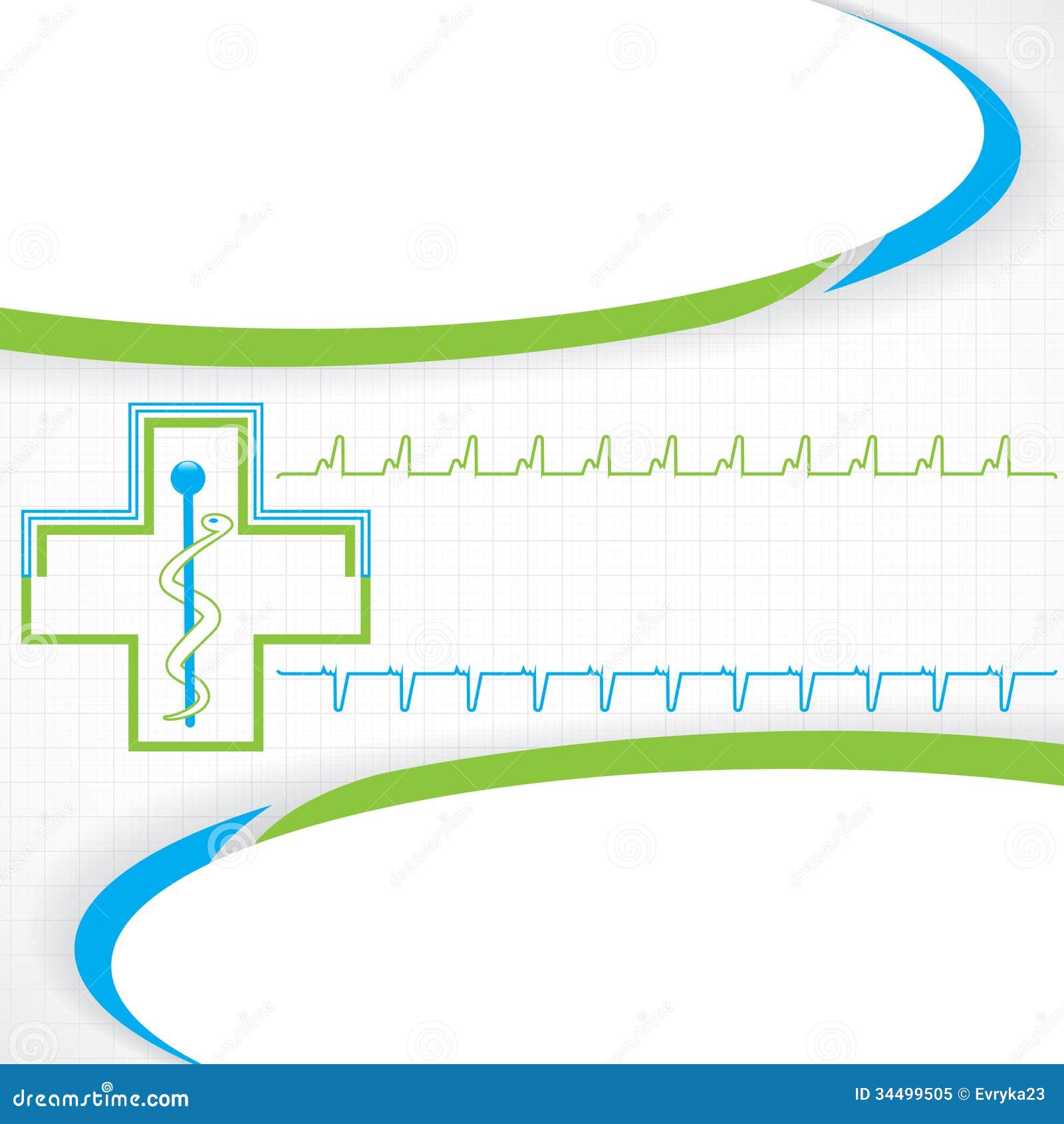 Abstract blue grid medical stock vector. Illustration of energy - 34499505