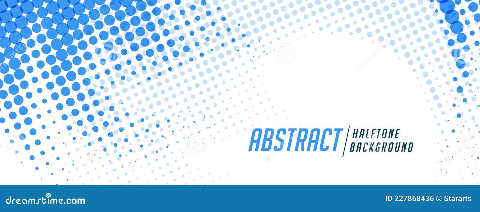 Abstract Blue Halftone Pattern Texture Background Stock Vector ...