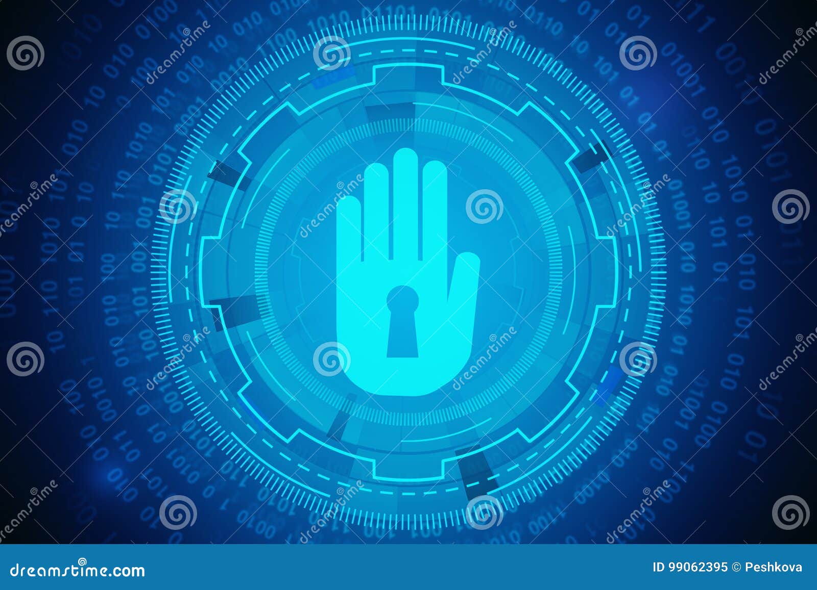 Blue access backdrop stock illustration. Illustration of access - 99062395