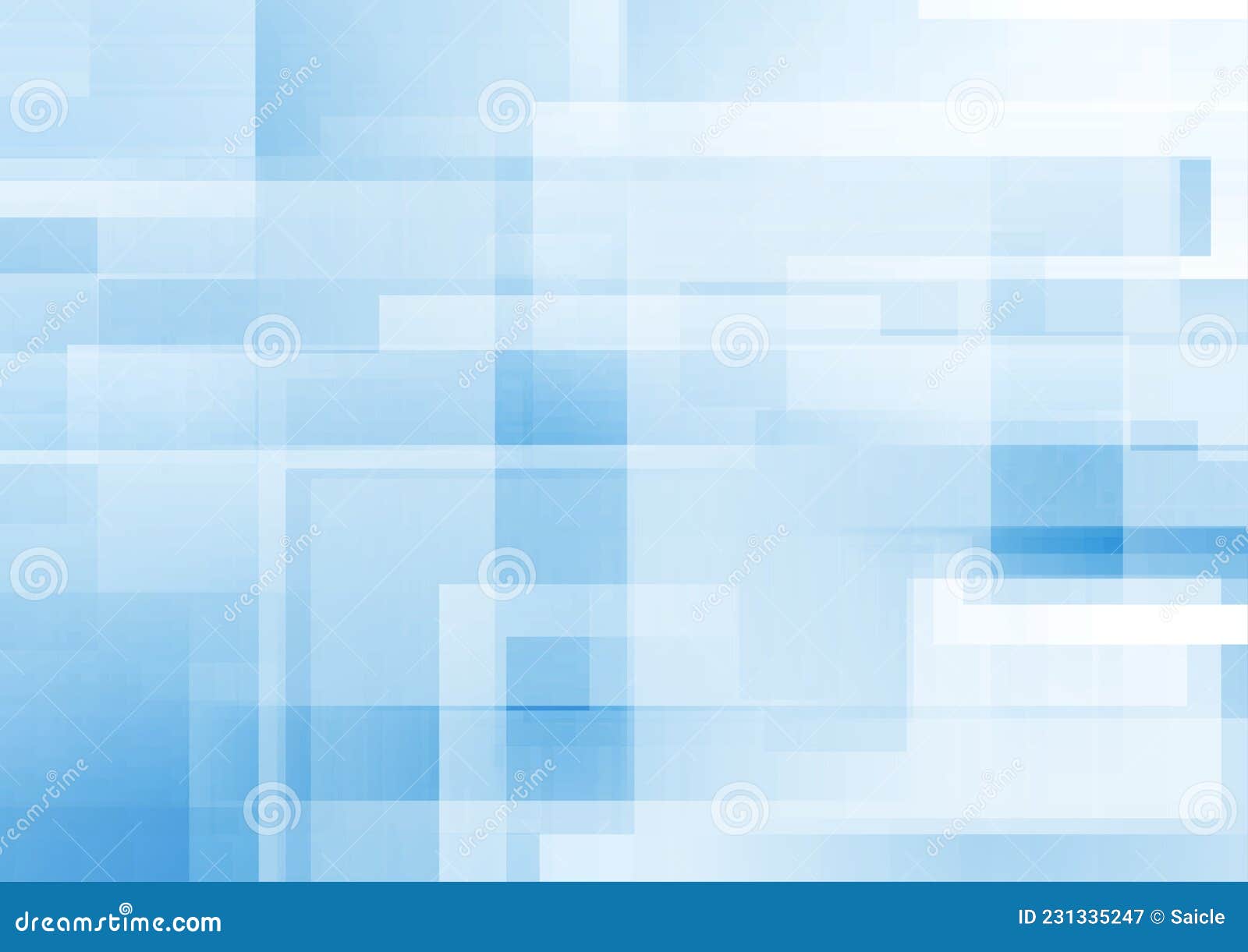 Abstract Blue Hi-tech Geometric Minimal Background Stock Vector ...