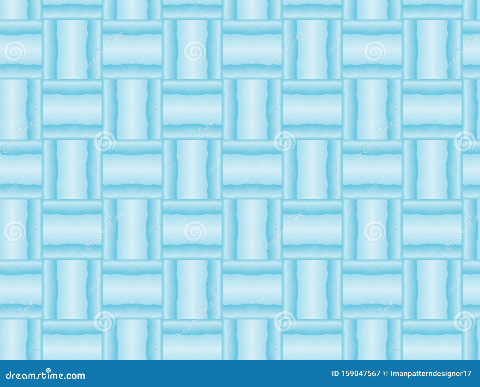Abstract Blue Ice Colored Squares in 3D Effect and Irregular Texture ...