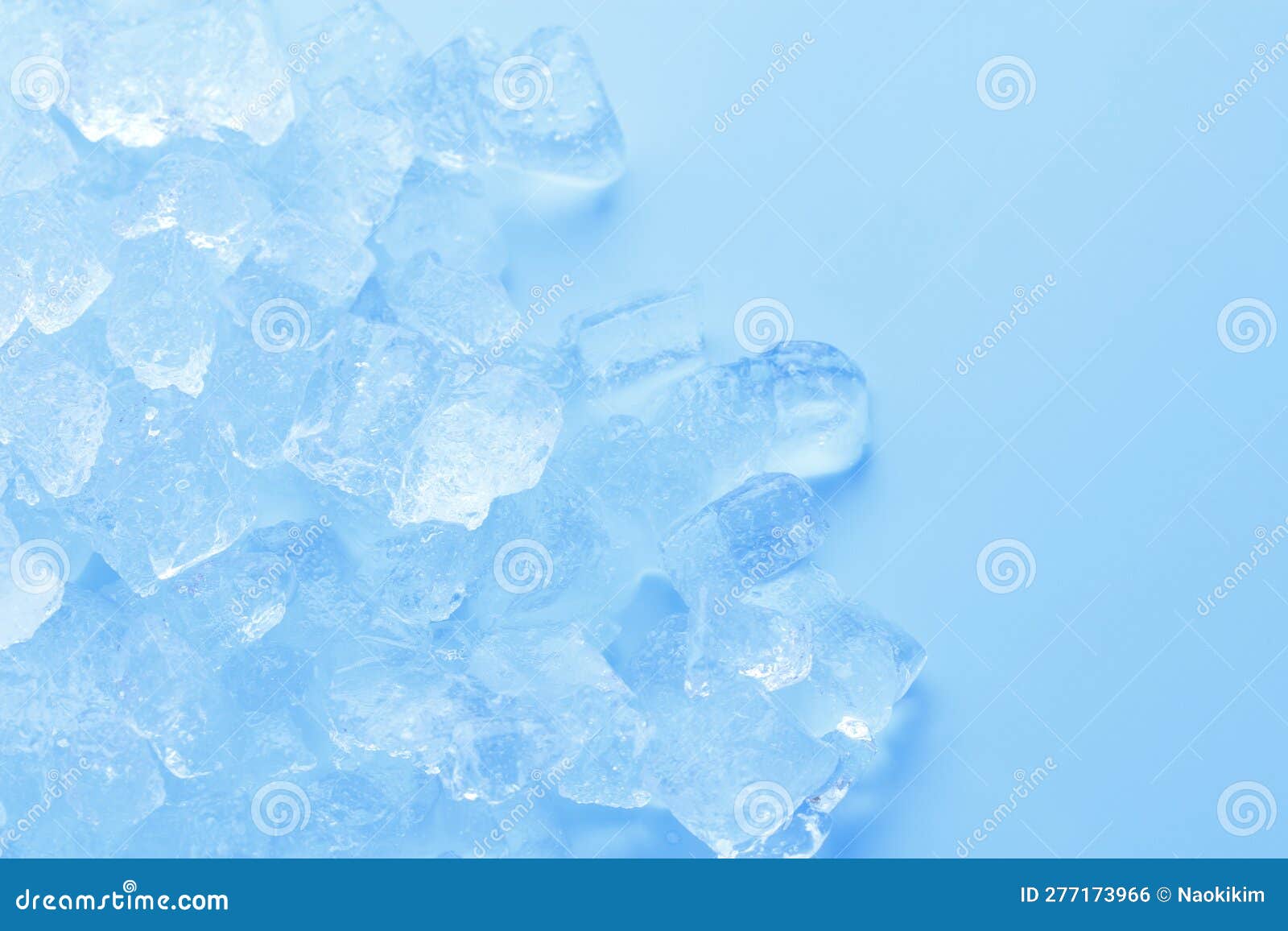Abstract Blue Ice Cubes, Natural Water Background, Summer Concept Stock ...